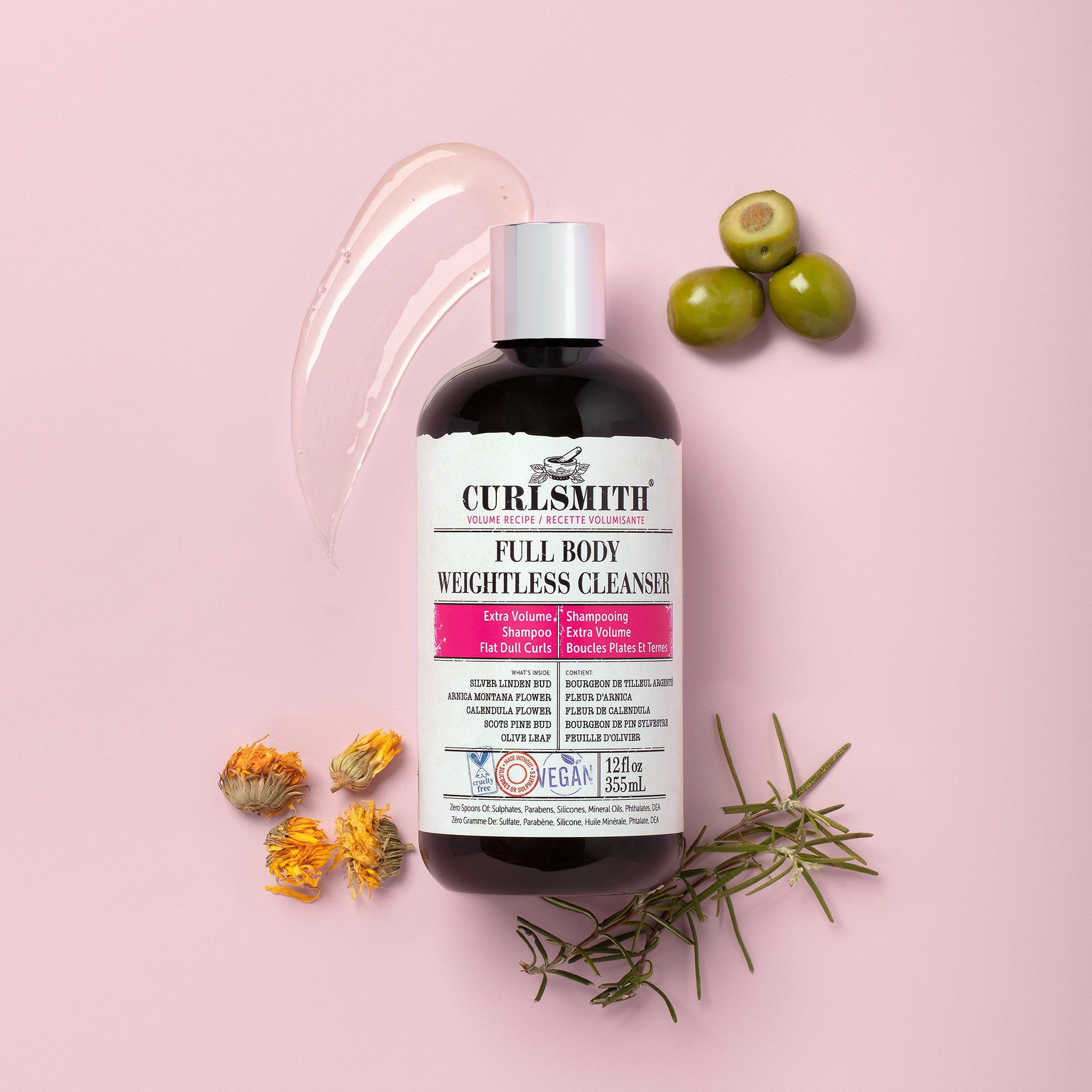 Curlsmith Full Body weightless Cleanser 355ml( volume shampoo)